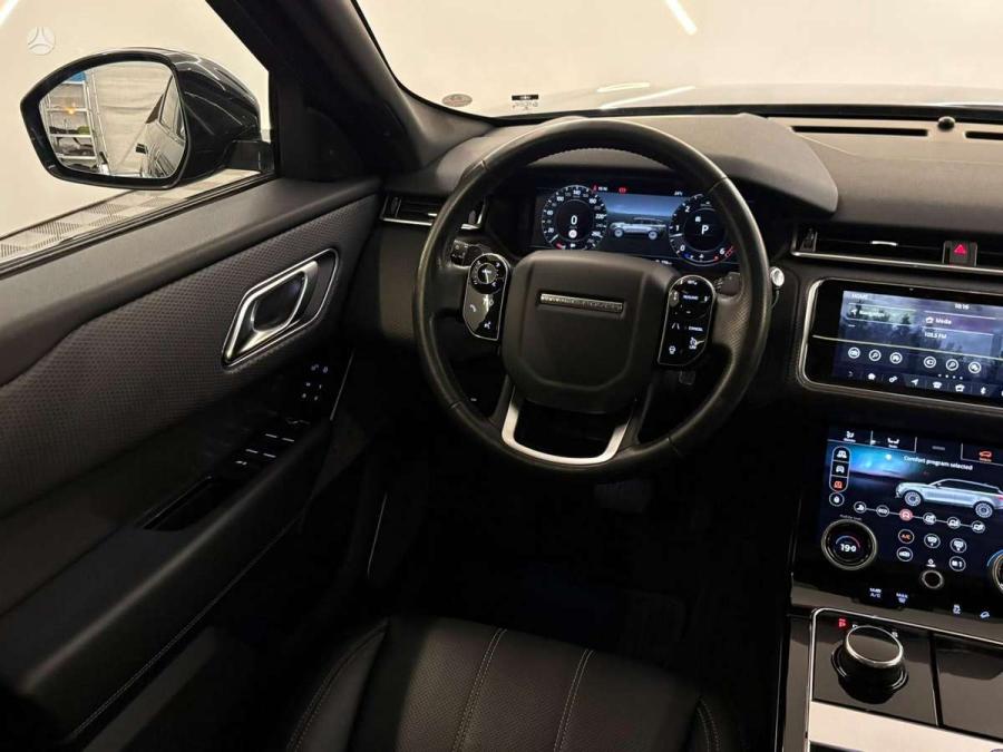Melns Land Rover Range Rover Velar 2018 Marijampole, ar dzinēja tilpumu 2.99 L un nobraukumu 162 tūkst. km par 23999 €, foto 17 vietnē AUTOMOTO.COM.LV