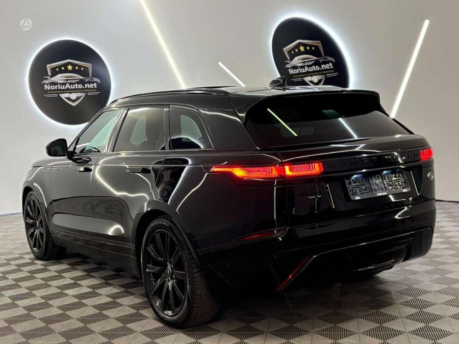 Melns Land Rover Range Rover Velar 2018 Marijampole, ar dzinēja tilpumu 2.99 L un nobraukumu 162 tūkst. km par 23999 €, foto 33 vietnē AUTOMOTO.COM.LV
