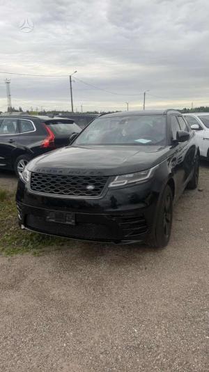 Melns Land Rover Range Rover Velar 2018 Panevēža, ar dzinēja tilpumu 2.00 L un nobraukumu 235 tūkst. km par 10999 €, foto  vietnē AUTOMOTO.COM.LV