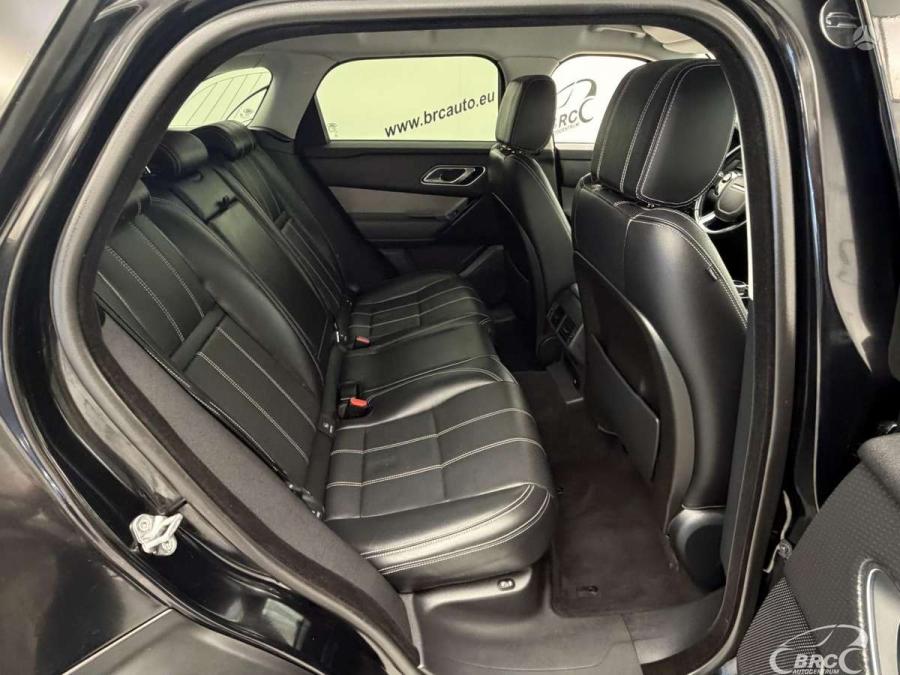 Black Land Rover Range Rover Velar 2018 in Vilnius, with an engine capacity of 2.00 L and mileage of 192 thousand km for 16900 €, photo 12 on AUTOMOTO.COM.LV