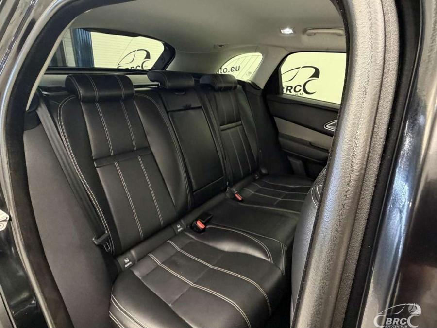 Black Land Rover Range Rover Velar 2018 in Vilnius, with an engine capacity of 2.00 L and mileage of 192 thousand km for 16900 €, photo 13 on AUTOMOTO.COM.LV