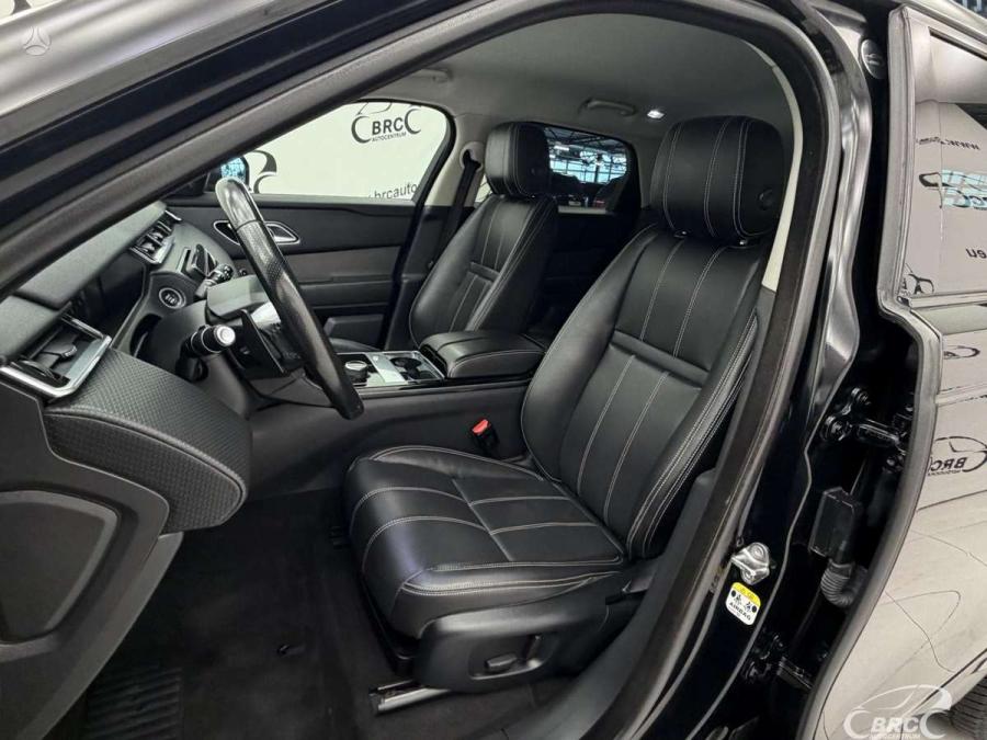 Black Land Rover Range Rover Velar 2018 in Vilnius, with an engine capacity of 2.00 L and mileage of 192 thousand km for 16900 €, photo 25 on AUTOMOTO.COM.LV
