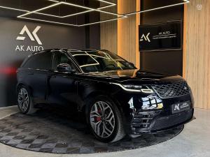 Melns Land Rover Range Rover Velar 2018 Kauņa, ar dzinēja tilpumu 2.99 L un nobraukumu 170 tūkst. km par 26990 €, foto 3 vietnē AUTOMOTO.COM.LV