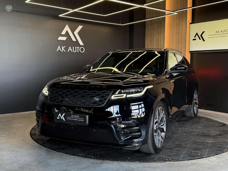 Melns Land Rover Range Rover Velar 2018 Kauņa, ar dzinēja tilpumu 2.99 L un nobraukumu 170 tūkst. km par 26990 €, foto 6 vietnē AUTOMOTO.COM.LV