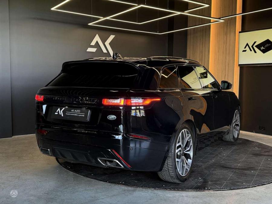 Melns Land Rover Range Rover Velar 2018 Kauņa, ar dzinēja tilpumu 2.99 L un nobraukumu 170 tūkst. km par 26990 €, foto 12 vietnē AUTOMOTO.COM.LV