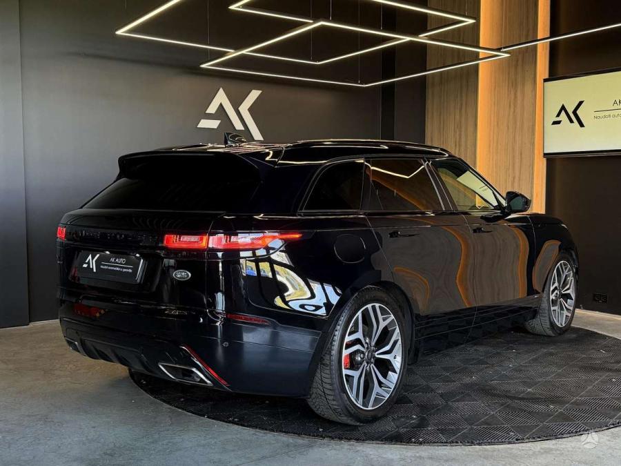 Melns Land Rover Range Rover Velar 2018 Kauņa, ar dzinēja tilpumu 2.99 L un nobraukumu 170 tūkst. km par 26990 €, foto 13 vietnē AUTOMOTO.COM.LV