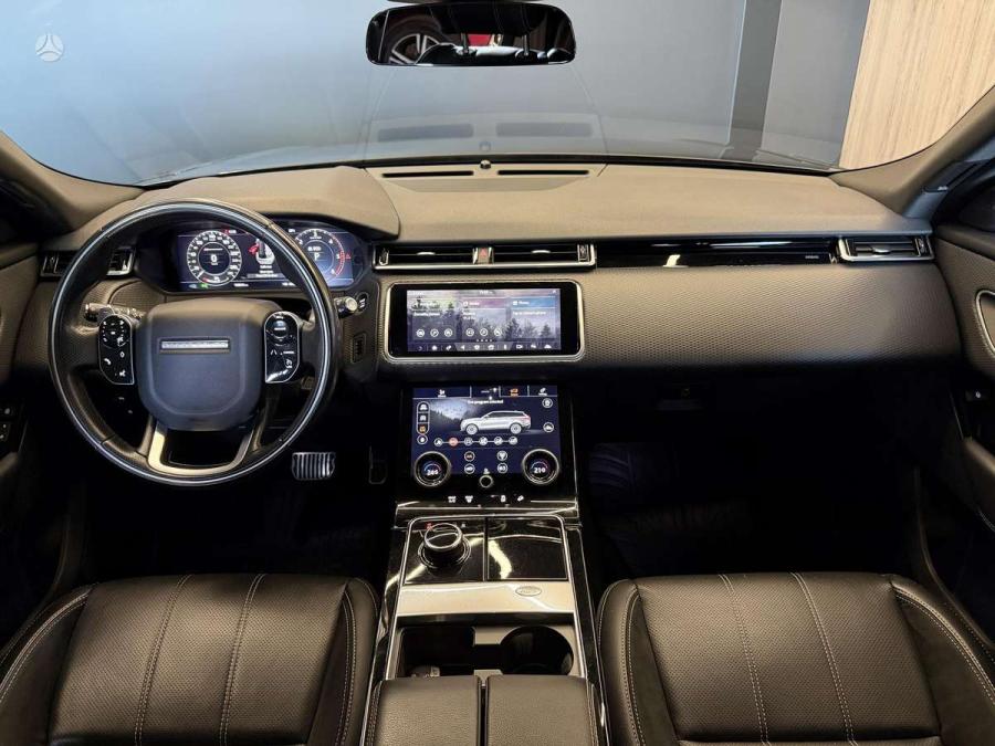 Melns Land Rover Range Rover Velar 2018 Kauņa, ar dzinēja tilpumu 2.99 L un nobraukumu 170 tūkst. km par 26990 €, foto 19 vietnē AUTOMOTO.COM.LV