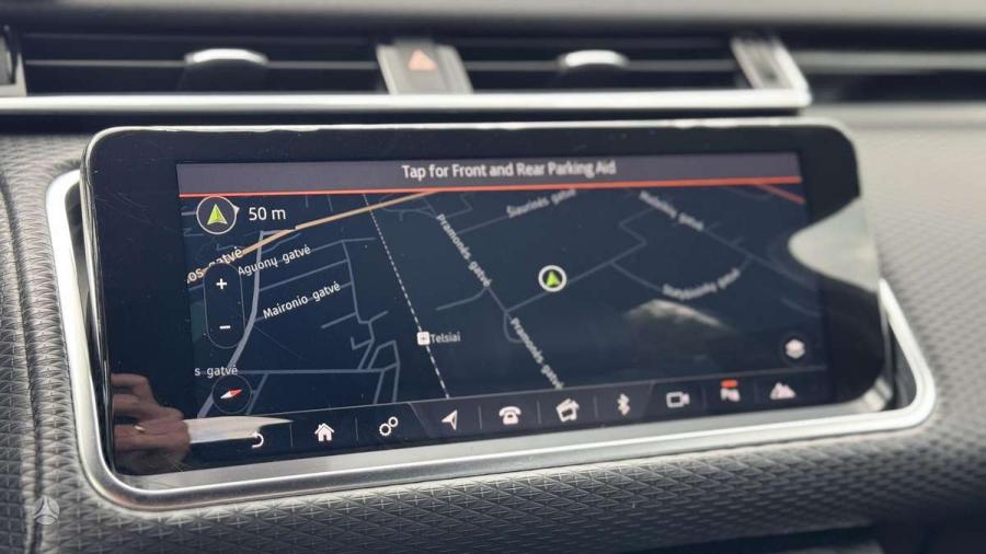 Melns Land Rover Range Rover Velar 2018 Telšiai, ar dzinēja tilpumu 2.00 L un nobraukumu 158 tūkst. km par 19800 €, foto 49 vietnē AUTOMOTO.COM.LV