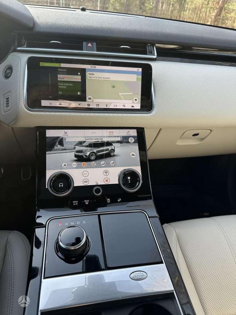 Melns Land Rover Range Rover Velar 2018 Liepāja, ar dzinēja tilpumu 2.00 L un nobraukumu 114 tūkst. km par 25600 €, foto 11 vietnē AUTOMOTO.COM.LV
