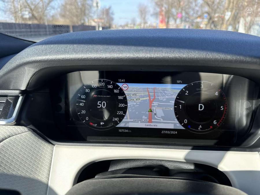 Melns Land Rover Range Rover Velar 2018 Liepāja, ar dzinēja tilpumu 2.00 L un nobraukumu 114 tūkst. km par 25600 €, foto 19 vietnē AUTOMOTO.COM.LV