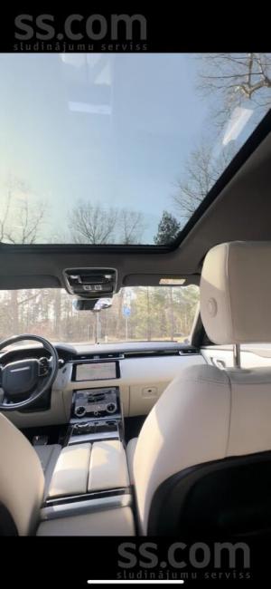 Black Land Rover Range Rover Velar 2018 in Liepaja, with an engine capacity of 2.00 L and mileage of 113 thousand km for 26000 €, photo 13 on AUTOMOTO.COM.LV