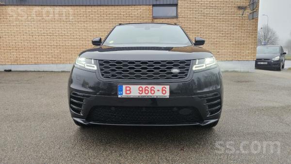 Black Land Rover Range Rover Velar 2019 in Riga, with an engine capacity of 2.00 L and mileage of 162 thousand km for 27550 €, photo 2 on AUTOMOTO.COM.LV