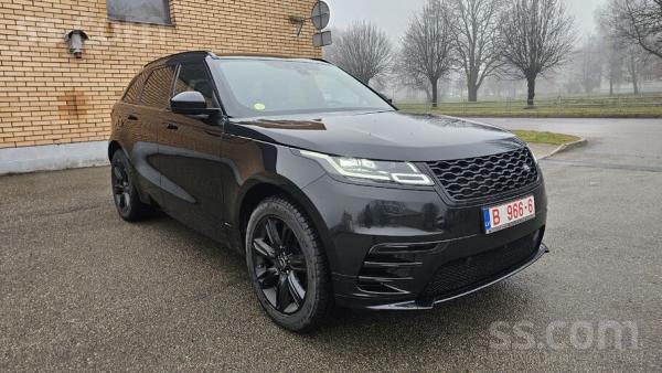 Black Land Rover Range Rover Velar 2019 in Riga, with an engine capacity of 2.00 L and mileage of 162 thousand km for 27550 €, photo 3 on AUTOMOTO.COM.LV
