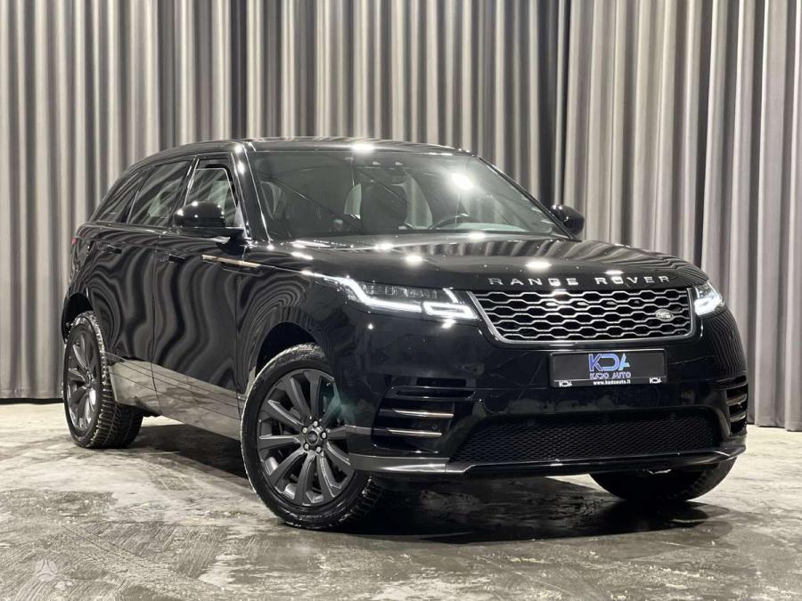 Melns Land Rover Range Rover Velar 2019 Marijampole, ar dzinēja tilpumu 2.00 L un nobraukumu 149 tūkst. km par 23350 €, foto 1 vietnē AUTOMOTO.COM.LV