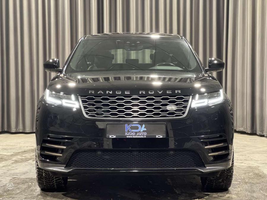 Melns Land Rover Range Rover Velar 2019 Marijampole, ar dzinēja tilpumu 2.00 L un nobraukumu 149 tūkst. km par 23350 €, foto 3 vietnē AUTOMOTO.COM.LV