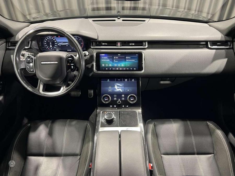 Melns Land Rover Range Rover Velar 2019 Marijampole, ar dzinēja tilpumu 2.00 L un nobraukumu 149 tūkst. km par 23350 €, foto 16 vietnē AUTOMOTO.COM.LV