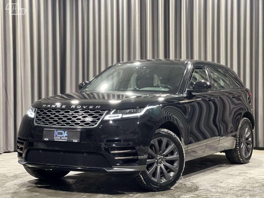 Melns Land Rover Range Rover Velar 2019 Marijampole, ar dzinēja tilpumu 2.00 L un nobraukumu 149 tūkst. km par 23350 €, foto 2 vietnē AUTOMOTO.COM.LV