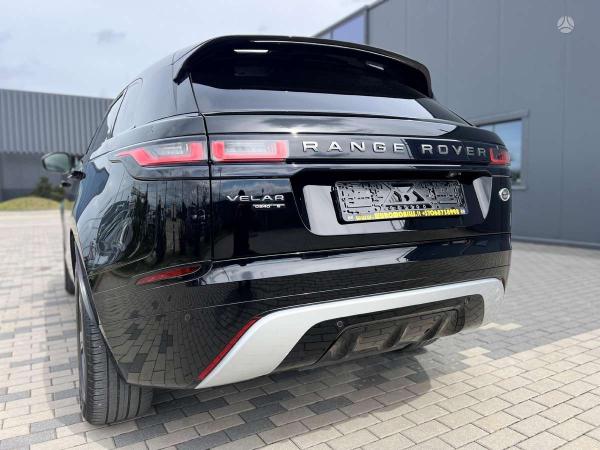 Black Land Rover Range Rover Velar 2019 in Siauliai, with an engine capacity of 2.00 L and mileage of 163 thousand km for 26400 €, photo 9 on AUTOMOTO.COM.LV