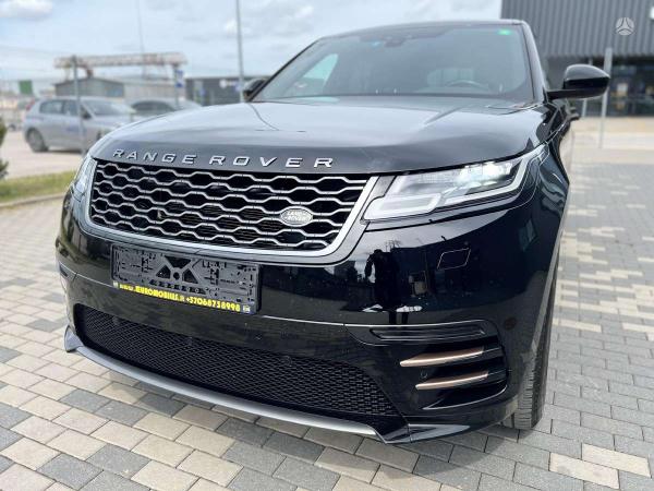 Black Land Rover Range Rover Velar 2019 in Siauliai, with an engine capacity of 2.00 L and mileage of 163 thousand km for 26400 €, photo 10 on AUTOMOTO.COM.LV