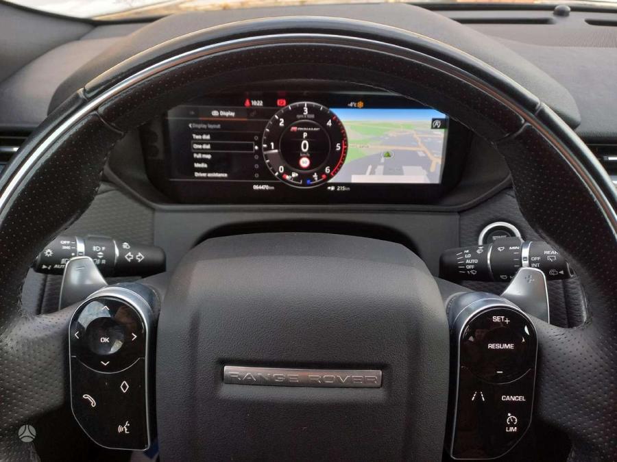 Черный Ленд Ровер Рендж Ровер Велар 2019 в Шяуляй, объемом двигателя 2.00 л и пробегом 64 тыс. км за 24950 €, фото 20 на AUTOMOTO.COM.LV