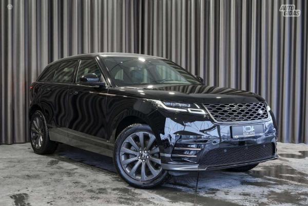 Black Land Rover Range Rover Velar 2019 in Marijampole, with an engine capacity of 2.00 L and mileage of 149 thousand km for 23350 €, photo 1 on AUTOMOTO.COM.LV