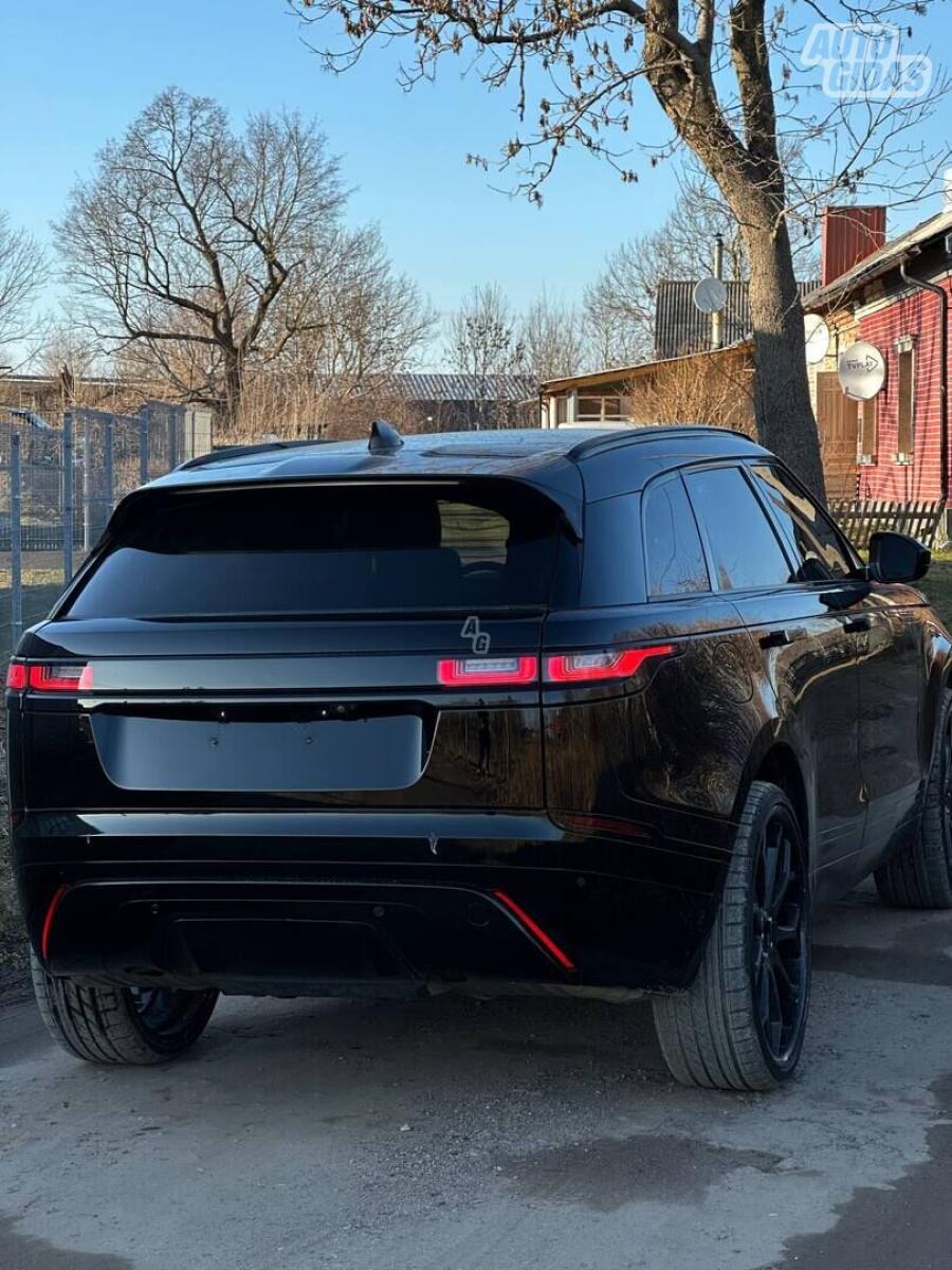 Black Land Rover Range Rover Velar 2019 in Klaipeda, with an engine capacity of 2.00 L and mileage of 185 thousand km for 19000 €, photo 4 on AUTOMOTO.COM.LV