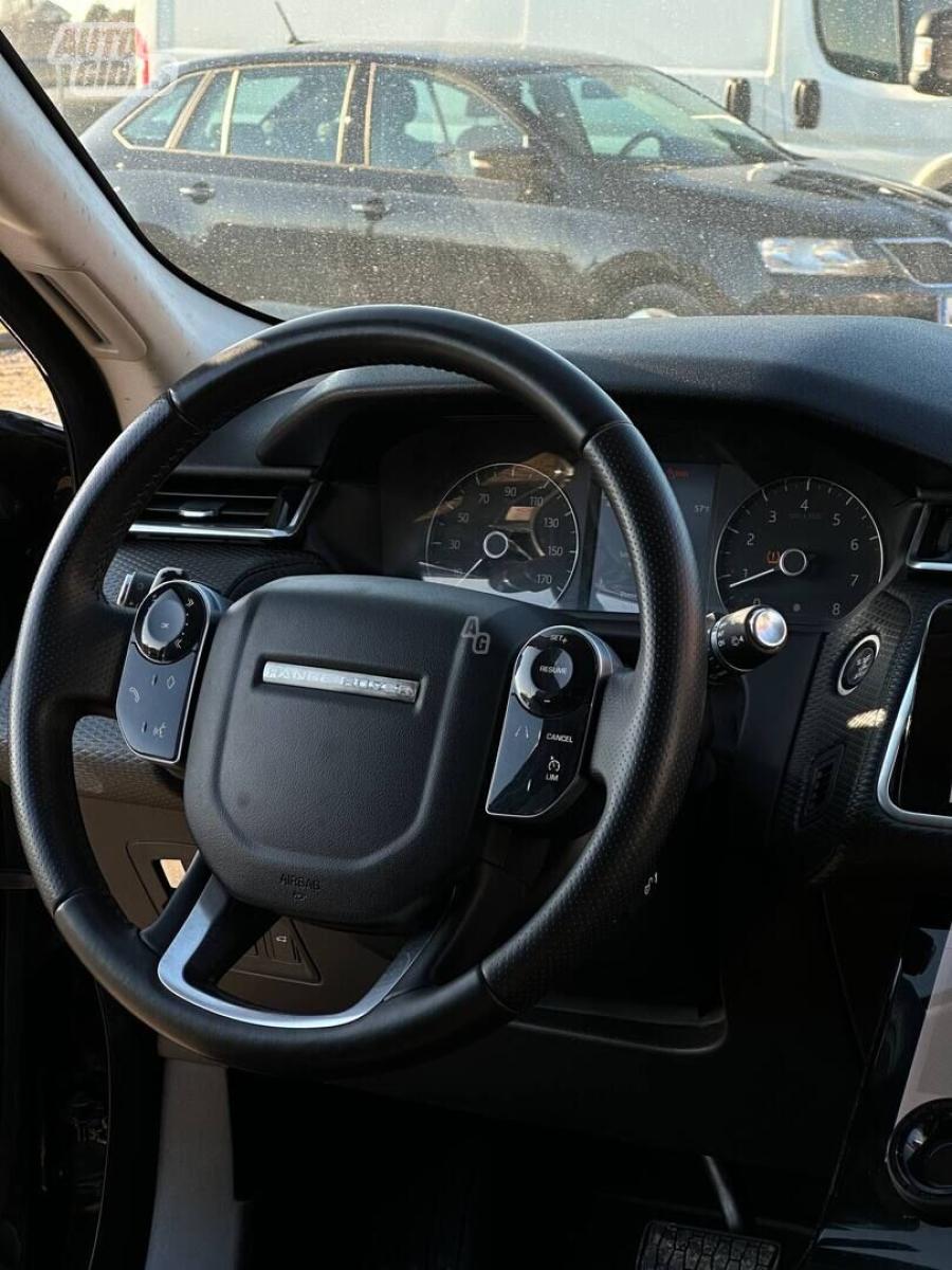 Black Land Rover Range Rover Velar 2019 in Klaipeda, with an engine capacity of 2.00 L and mileage of 185 thousand km for 19000 €, photo 10 on AUTOMOTO.COM.LV