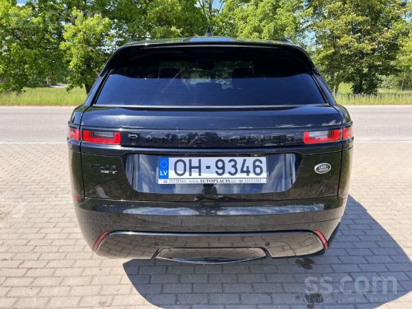 Black Land Rover Range Rover Velar 2019 in Limbazi, with an engine capacity of 2.00 L and mileage of 166 thousand km for 24550 €, photo 5 on AUTOMOTO.COM.LV
