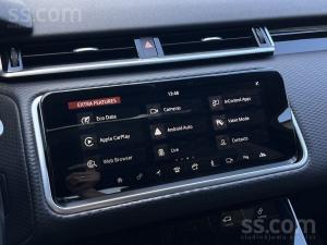 Black Land Rover Range Rover Velar 2019 in Limbazi, with an engine capacity of 2.00 L and mileage of 166 thousand km for 24550 €, photo 16 on AUTOMOTO.COM.LV