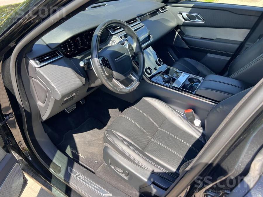 Melns Land Rover Range Rover Velar 2019 Limbaži, ar dzinēja tilpumu 2.00 L un nobraukumu 166 tūkst. km par 24550 €, foto 10 vietnē AUTOMOTO.COM.LV