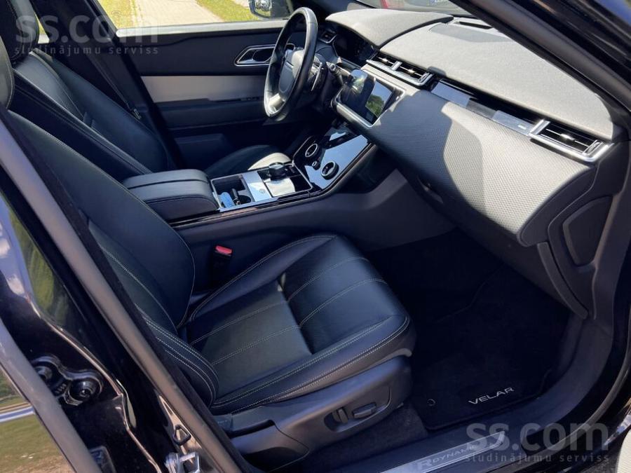 Melns Land Rover Range Rover Velar 2019 Limbaži, ar dzinēja tilpumu 2.00 L un nobraukumu 166 tūkst. km par 24550 €, foto 12 vietnē AUTOMOTO.COM.LV