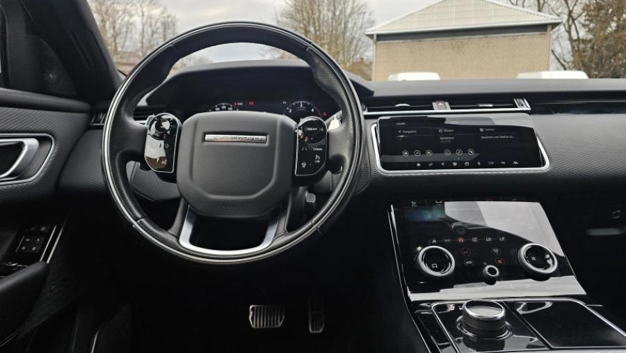 Melns Land Rover Range Rover Velar 2019 Rīga, ar dzinēja tilpumu 2.00 L un nobraukumu 162 tūkst. km par 29500 €, foto 9 vietnē AUTOMOTO.COM.LV