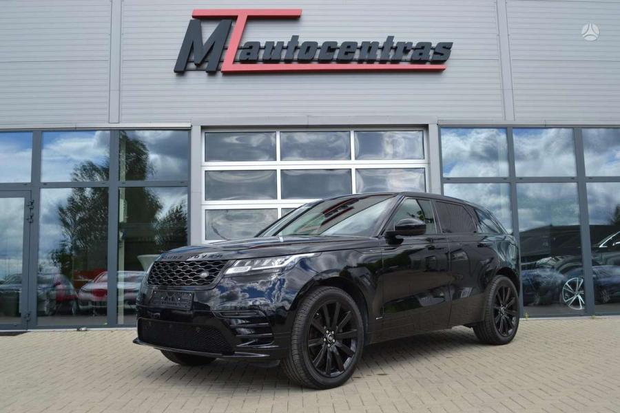 Melns Land Rover Range Rover Velar 2019 Viļņa, ar dzinēja tilpumu 2.00 L un nobraukumu 148 tūkst. km par 20000 €, foto 1 vietnē AUTOMOTO.COM.LV