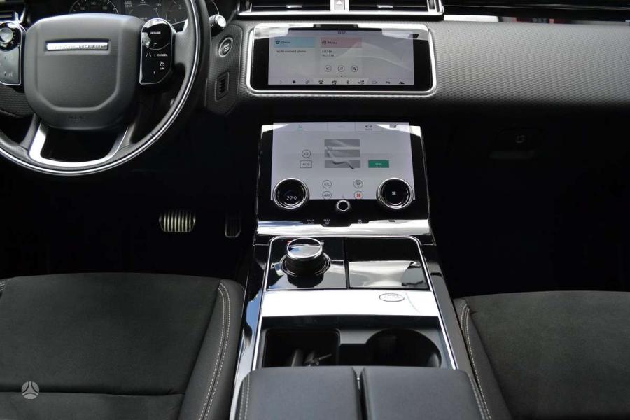 Melns Land Rover Range Rover Velar 2019 Viļņa, ar dzinēja tilpumu 2.00 L un nobraukumu 148 tūkst. km par 20000 €, foto 33 vietnē AUTOMOTO.COM.LV