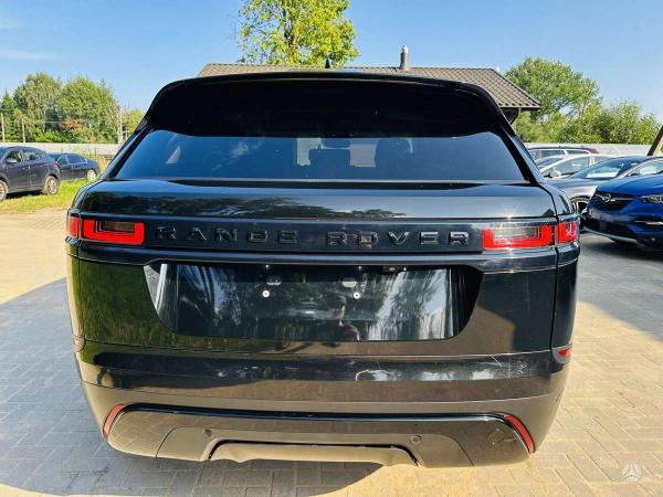 Black Land Rover Range Rover Velar 2019 in Kaunas, with an engine capacity of 2.00 L and mileage of 220 thousand km for 19350 €, photo 5 on AUTOMOTO.COM.LV