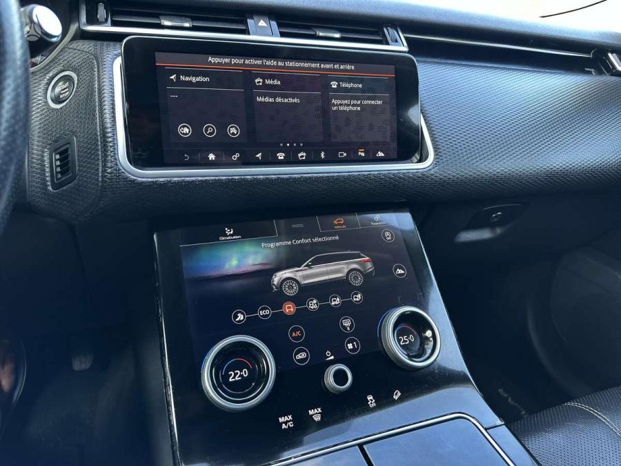 Black Land Rover Range Rover Velar 2019 in Kaunas, with an engine capacity of 2.00 L and mileage of 220 thousand km for 19350 €, photo 23 on AUTOMOTO.COM.LV