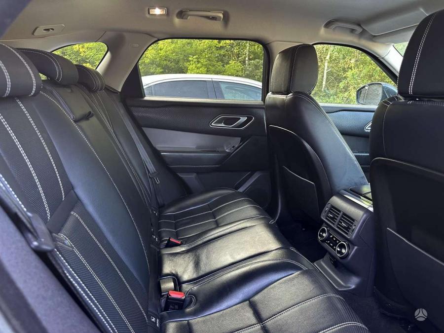 Black Land Rover Range Rover Velar 2019 in Kaunas, with an engine capacity of 2.00 L and mileage of 220 thousand km for 19350 €, photo 24 on AUTOMOTO.COM.LV