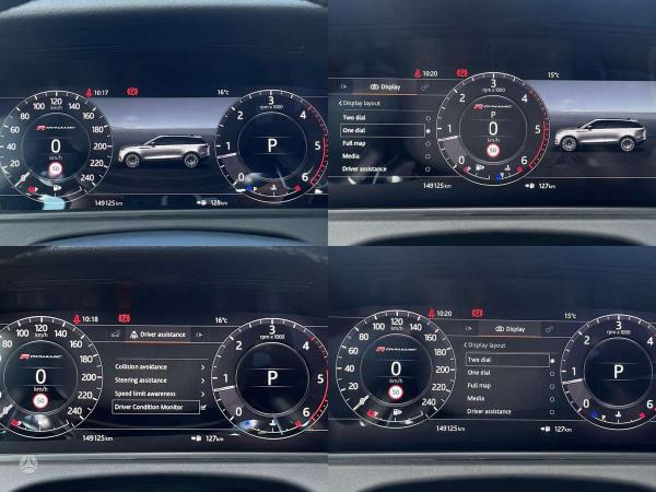 Melns Land Rover Range Rover Velar 2019 Marijampole, ar dzinēja tilpumu 2.00 L un nobraukumu 149 tūkst. km par 19990 €, foto 4 vietnē AUTOMOTO.COM.LV