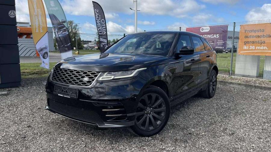 Melns Land Rover Range Rover Velar 2019 Marijampole, ar dzinēja tilpumu 2.00 L un nobraukumu 149 tūkst. km par 19990 €, foto 6 vietnē AUTOMOTO.COM.LV