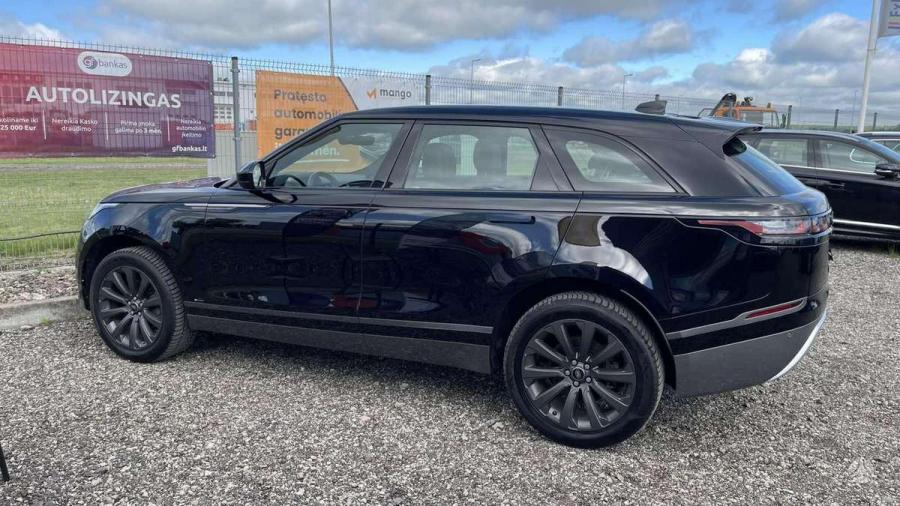Melns Land Rover Range Rover Velar 2019 Marijampole, ar dzinēja tilpumu 2.00 L un nobraukumu 149 tūkst. km par 19990 €, foto 14 vietnē AUTOMOTO.COM.LV