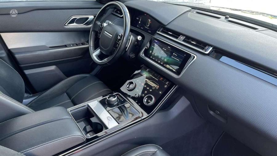 Melns Land Rover Range Rover Velar 2019 Marijampole, ar dzinēja tilpumu 2.00 L un nobraukumu 149 tūkst. km par 19990 €, foto 26 vietnē AUTOMOTO.COM.LV