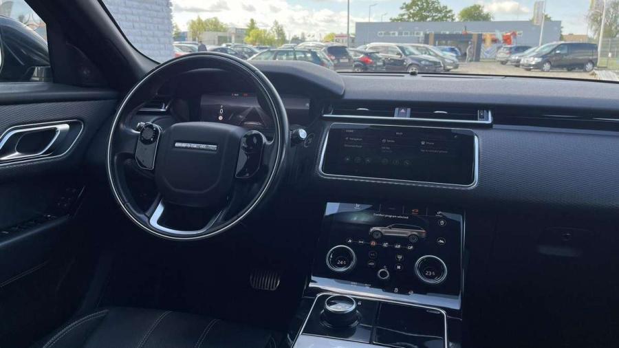 Melns Land Rover Range Rover Velar 2019 Marijampole, ar dzinēja tilpumu 2.00 L un nobraukumu 149 tūkst. km par 19990 €, foto 30 vietnē AUTOMOTO.COM.LV