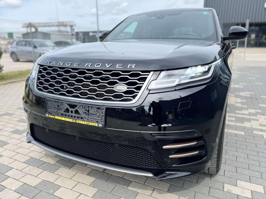 Black Land Rover Range Rover Velar 2019 in Siauliai, with an engine capacity of 2.00 L and mileage of 163 thousand km for 23800 €, photo 11 on AUTOMOTO.COM.LV