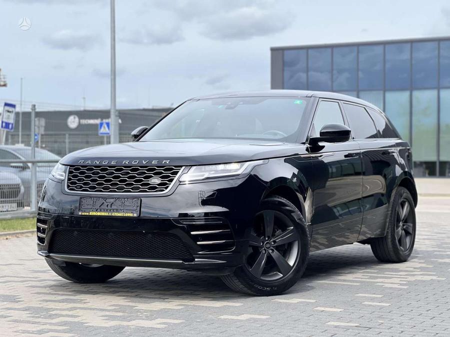 Black Land Rover Range Rover Velar 2019 in Siauliai, with an engine capacity of 2.00 L and mileage of 163 thousand km for 23800 €, photo 13 on AUTOMOTO.COM.LV