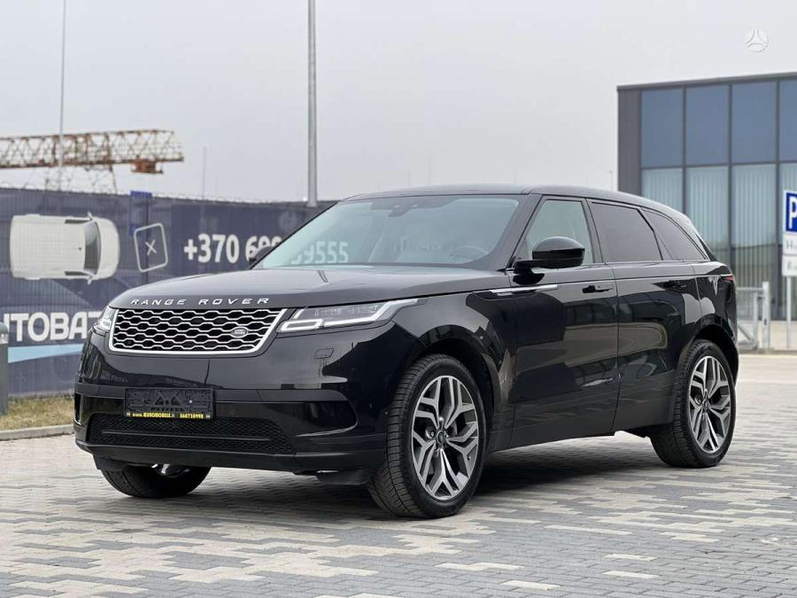 Melns Land Rover Range Rover Velar 2020 Šauļi, ar dzinēja tilpumu 2.99 L un nobraukumu 172 tūkst. km par 35500 €, foto 1 vietnē AUTOMOTO.COM.LV
