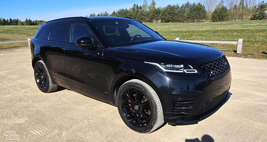 Melns Land Rover Range Rover Velar 2020 Viļņa, ar dzinēja tilpumu 2.00 L un nobraukumu 157 tūkst. km par 21300 €, foto 3 vietnē AUTOMOTO.COM.LV