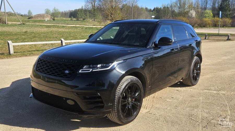 Melns Land Rover Range Rover Velar 2020 Viļņa, ar dzinēja tilpumu 2.00 L un nobraukumu 157 tūkst. km par 21300 €, foto 5 vietnē AUTOMOTO.COM.LV