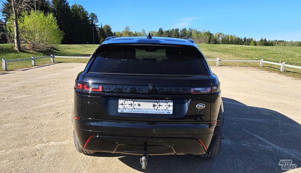 Black Land Rover Range Rover Velar 2020 in Vilnius, with an engine capacity of 2.00 L and mileage of 157 thousand km for 21300 €, photo 8 on AUTOMOTO.COM.LV