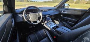 Melns Land Rover Range Rover Velar 2020 Viļņa, ar dzinēja tilpumu 2.00 L un nobraukumu 157 tūkst. km par 21300 €, foto 12 vietnē AUTOMOTO.COM.LV