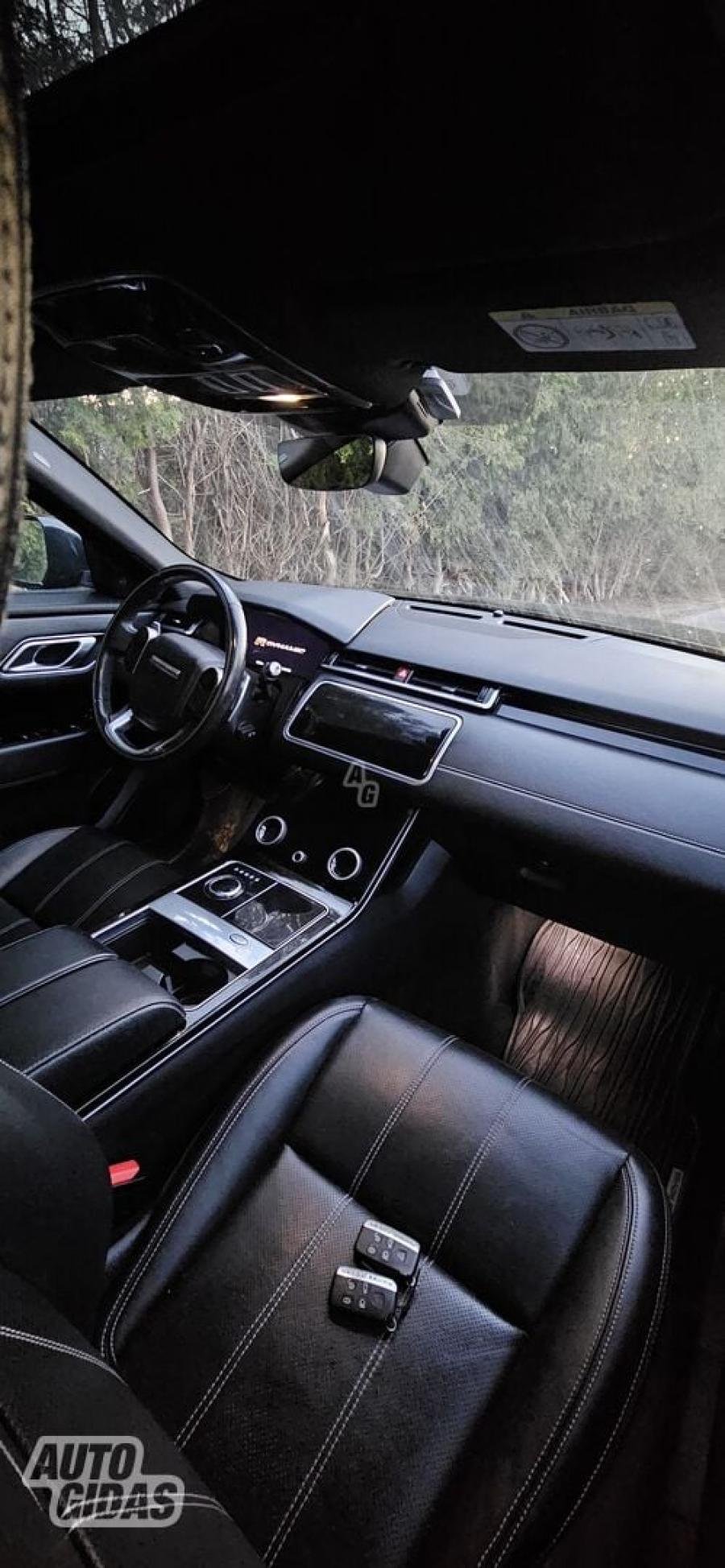 Melns Land Rover Range Rover Velar 2020 Viļņa, ar dzinēja tilpumu 2.00 L un nobraukumu 157 tūkst. km par 21300 €, foto 14 vietnē AUTOMOTO.COM.LV